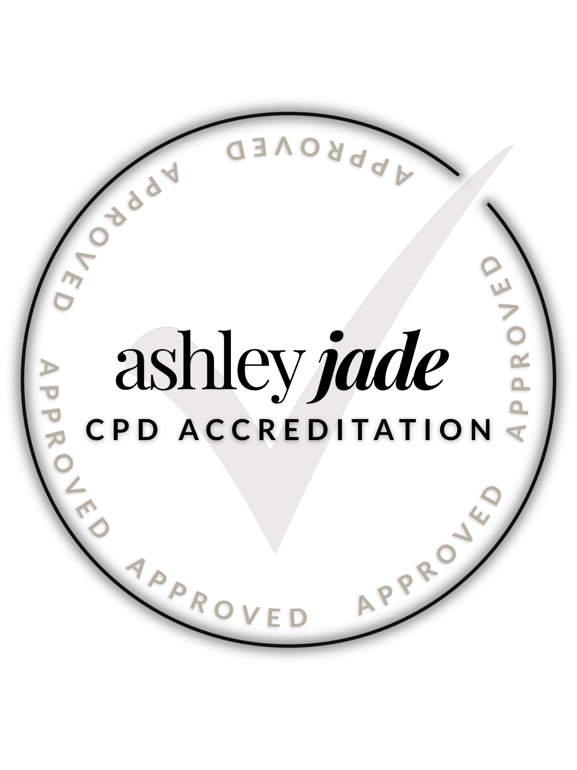 Ashley Jade CPD Accreditation - ASHLEY JADE LTD